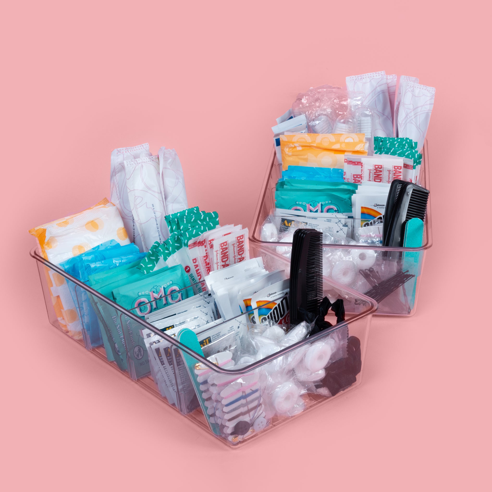 Wedding Restroom Amenities Basket – Recovery Kits